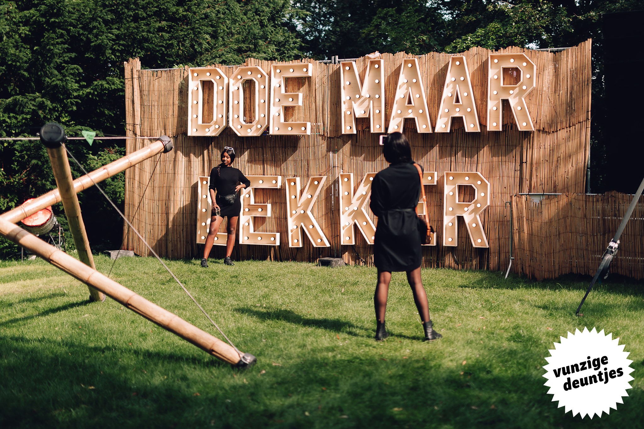 Lichtletters voor livestream - Vinity Experience Supply